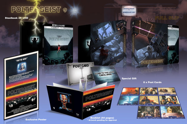 POLTERGEIST - CMA#34 - BOX SET (Steelbook 4K UHD + Blu Ray) [300 ...