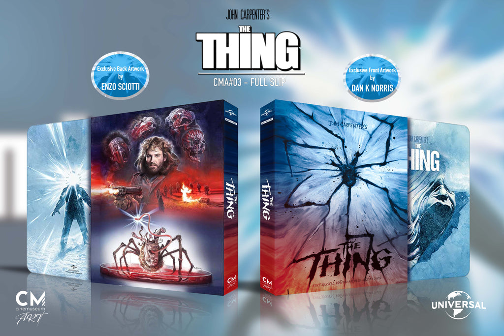 The Thing (4K Version) - CMA#03 - Full Slip [4K + BR] – Cinemuseum